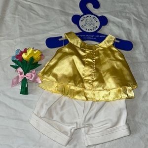 Build-A-Bear | Toys | Buildabear Yellow Flower Outfit | Poshmark